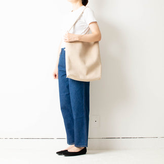 One Handle Tote Bag Large Beige / ワンハンドルトートバッグ【L】ベージュ | otnek&ebanat ...