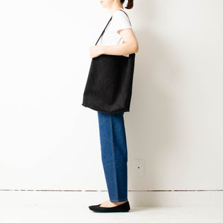 One Handle Tote Bag Large Black / ワンハンドルトートバッグ【L】ブラック | otnek&ebanat ...