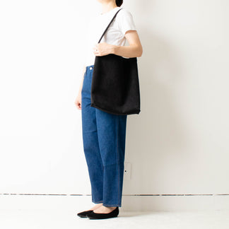 One Handle Tote Bag Large Black / ワンハンドルトートバッグ【L】ブラック | otnek&ebanat ...